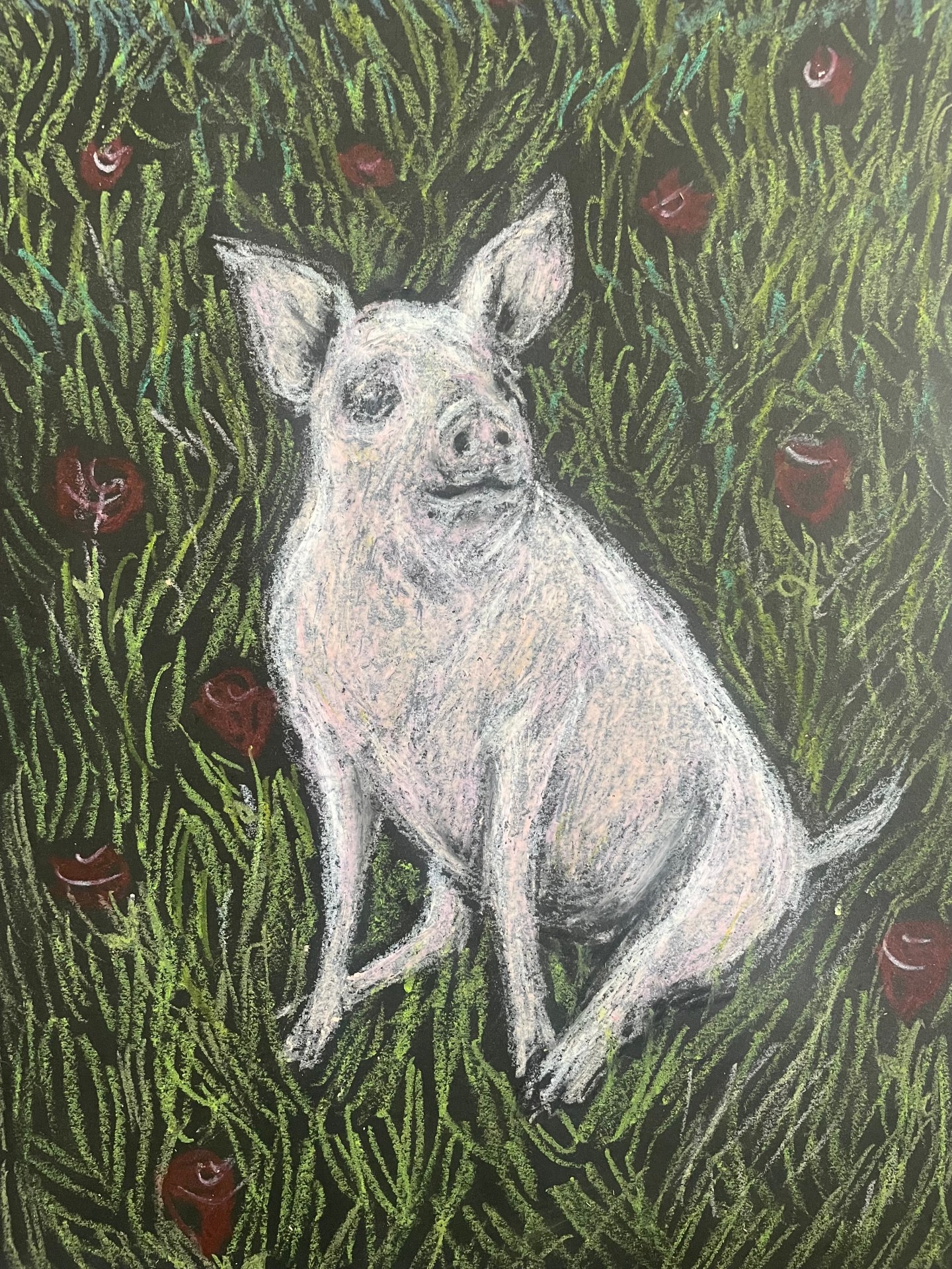 My only in-person encounter with a pig was very unpleasant